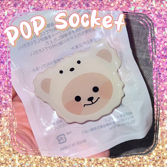 Accessories | Pop Socket Kawaii Bear Authentic Japan Unique Cute Phone ...
